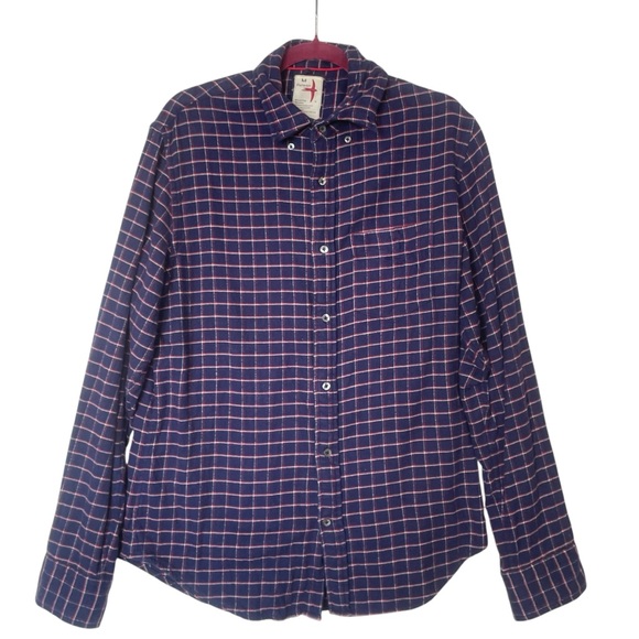 Relwen | Shirts | Relwen Cotton Wool Flanel Lumber Shirt Mans Size M ...